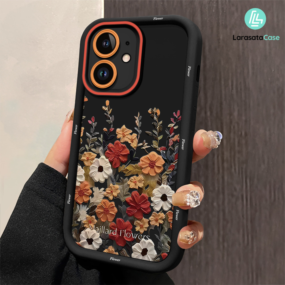 Jual Casing Motif Bunga Segar anti jatuh Phone softcase Untuk iPhone15 ...