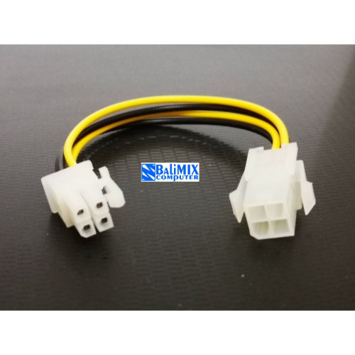 Jual Kabel Extension Extender Power CPU 4 Pin to 4 Pin CPU - 15 cm ...