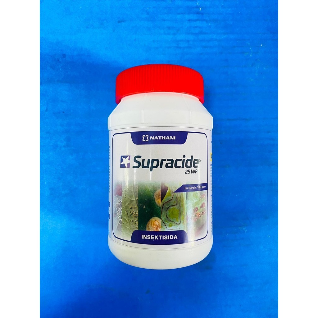 Jual Insektisida SUPRACIDE 25 wp isi 100 grm dr Nathani | Shopee Indonesia