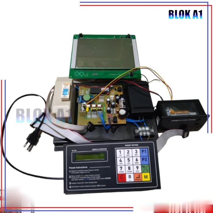 Jual CPU POM MINI DIGITAL PERTAMINI SUPPORT PRINTER DUDUKAN PLAT BESI ...