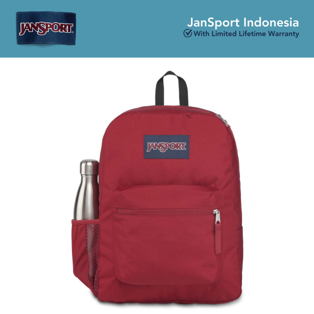 Jual JanSport Tas Ransel / Backpack / Daypack Cross Town Viking Red ...