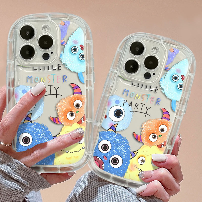 Jual Monster party phone case with metal wire OPPO A5sA77sA53A11k A74 ...