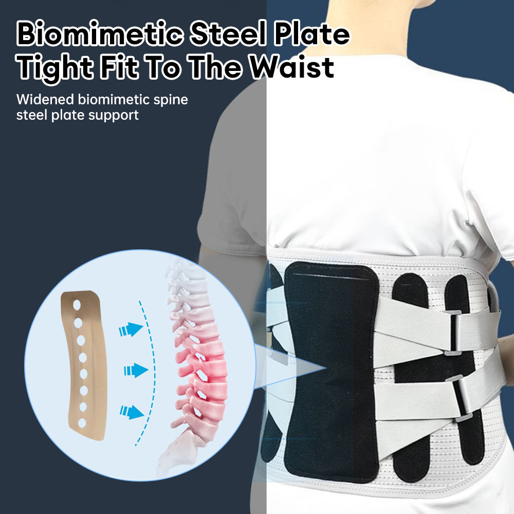 Jual Lumbar Support Belt Herniated Disc Sprain Pain Relief Corset For ...
