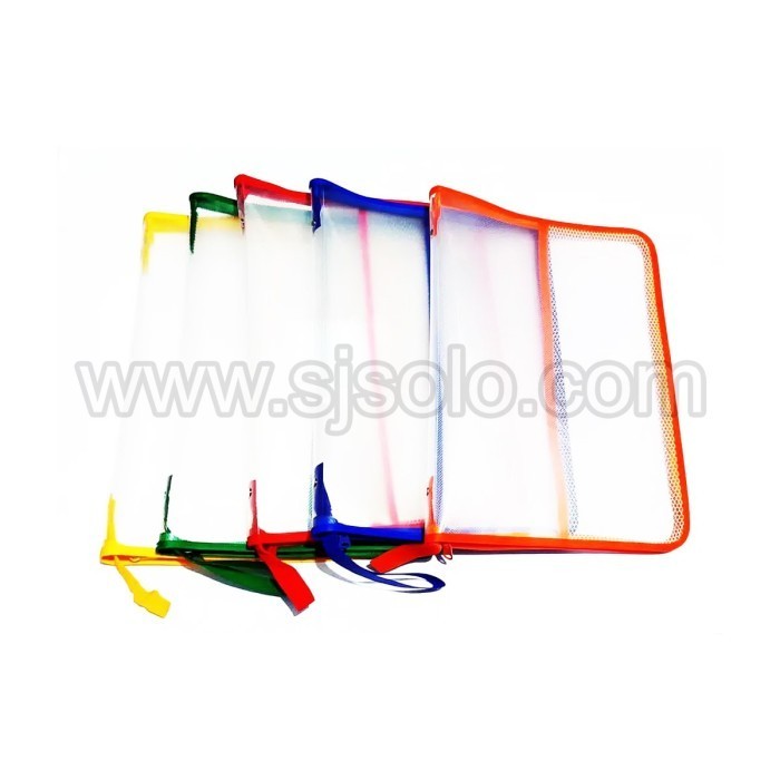 Jual Map Jaring Plastik Resleting Data Plus Map Sekolah Kerja Zipper