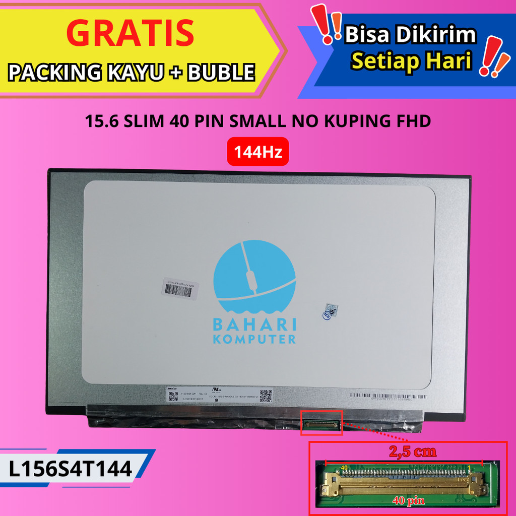 Jual LED LCD Asus TUF Gaming FX506IU FA506IH FA506QM FHD IPS 144hz ...