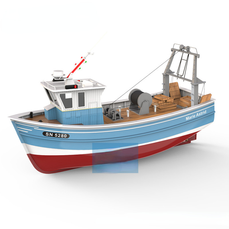 Jual Fishing Boat Kit 1/50 Mary Astor Remote Control Fishing Boat Scale ...
