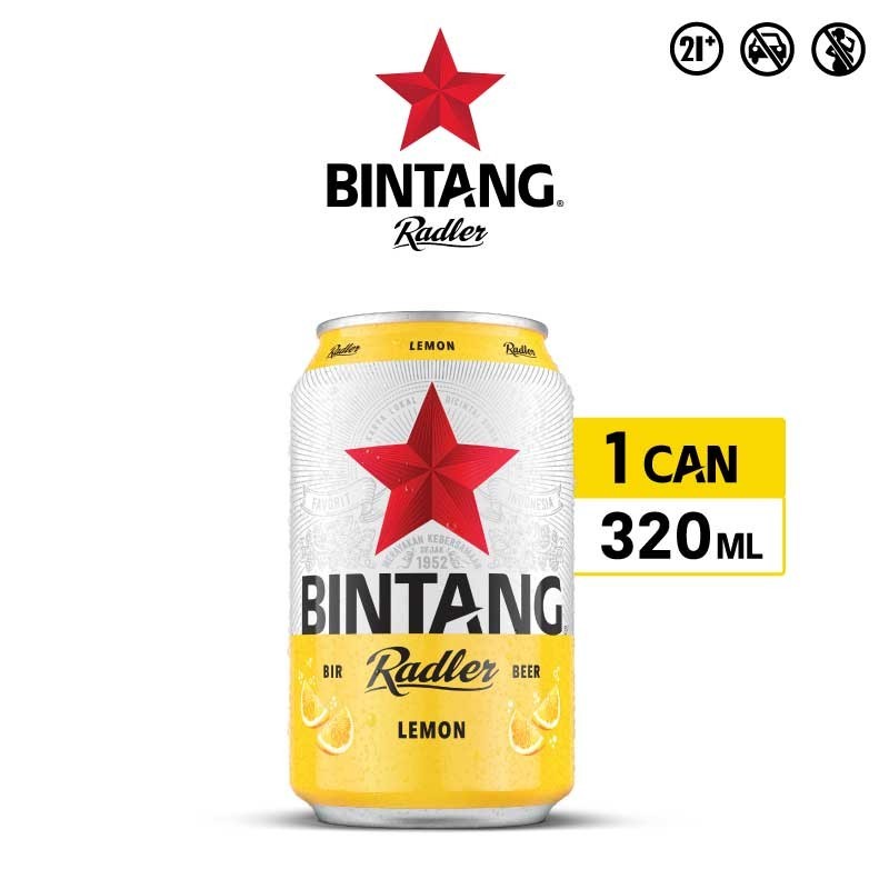 Jual Bir Bintang Radler 320ml 1 Pcs | Shopee Indonesia