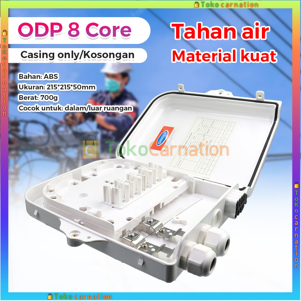 Jual [[ NEW PRODUCT ]] Kosongan ODP 8 Core Model Mini PLC Optical Distribution Point Warna ...