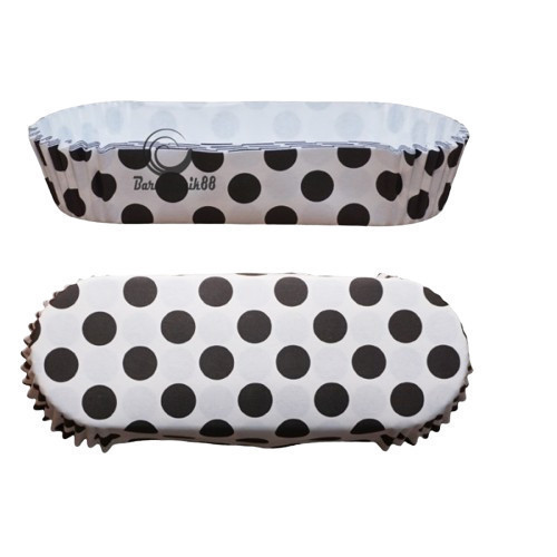 Jual Paper cup case roti OVAL model WHITE MARBLE| isi 200 | Cup Cake ...