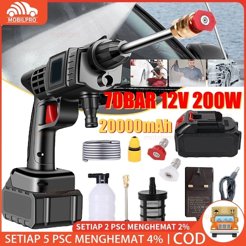 Jual 15 mobil bisa dicuci sekaligus BAIPUXI Cordless jet cleaner ...