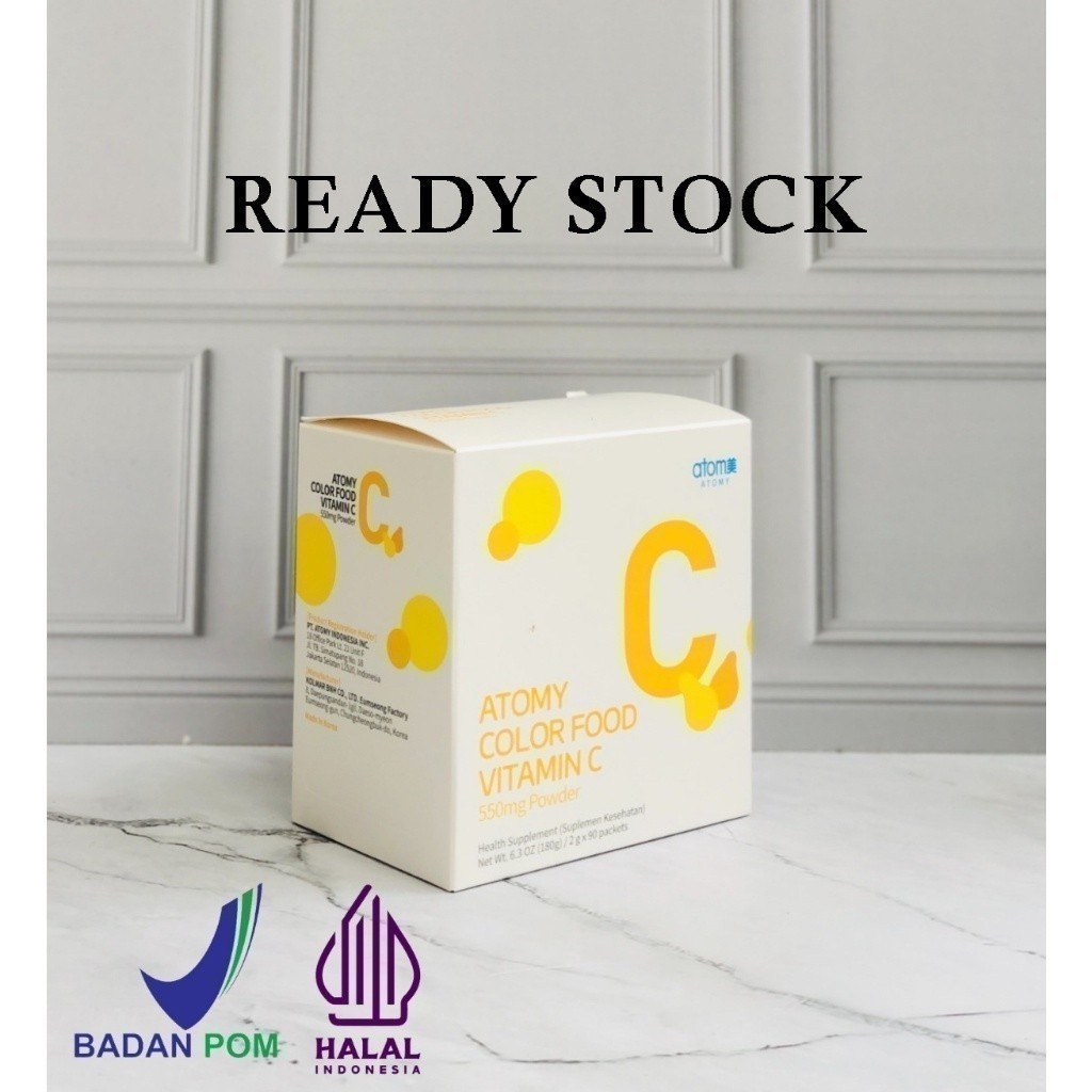 Jual Atomy COLOR FOOD VITAMIN C 1 box isi 90 sachet | colorfood vit c ...