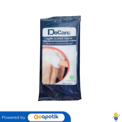 Jual Docare Wash Gloves Tissue Box 4 Sheets | Shopee Indonesia