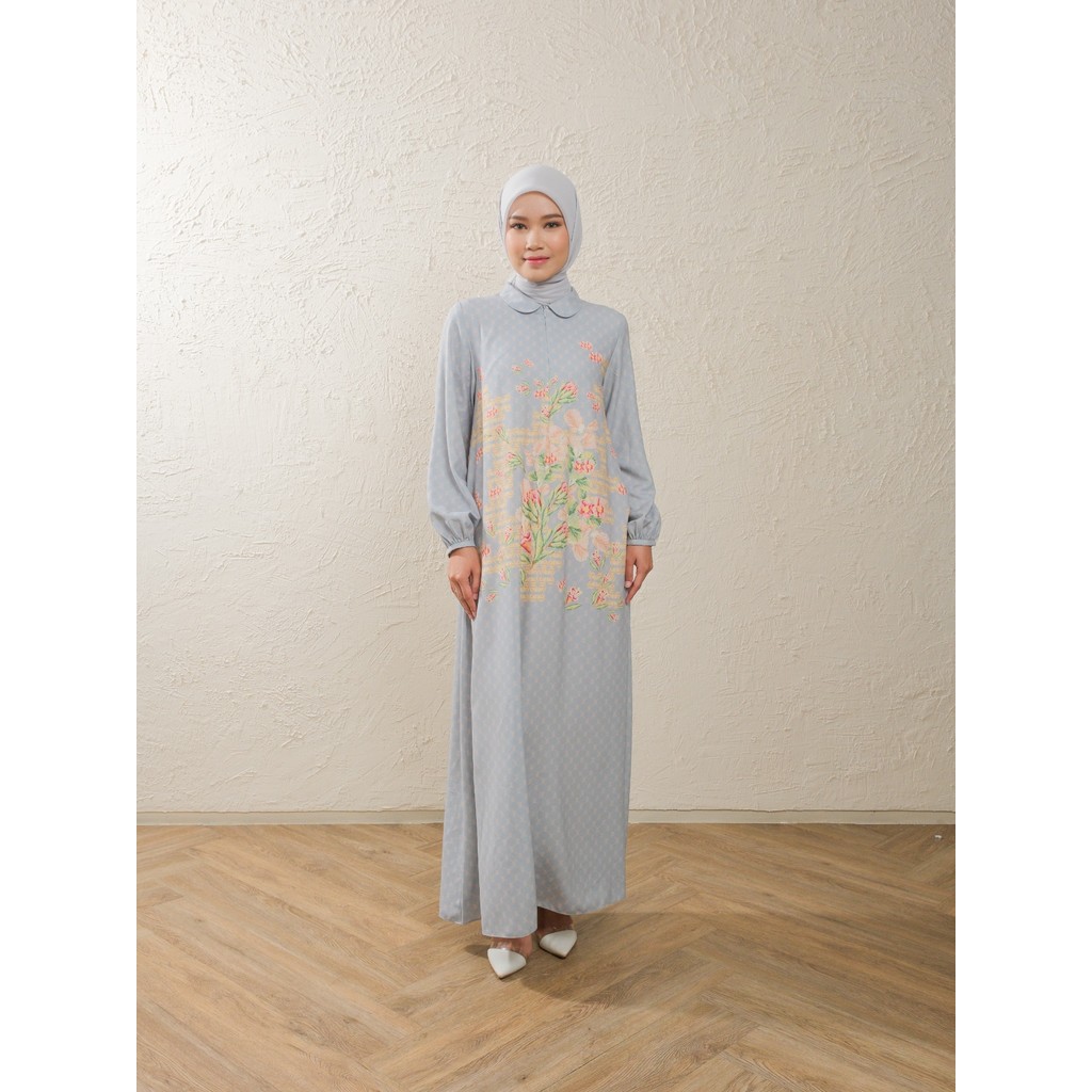 Jual Muda Official Nyra Dress - Sky | Shopee Indonesia