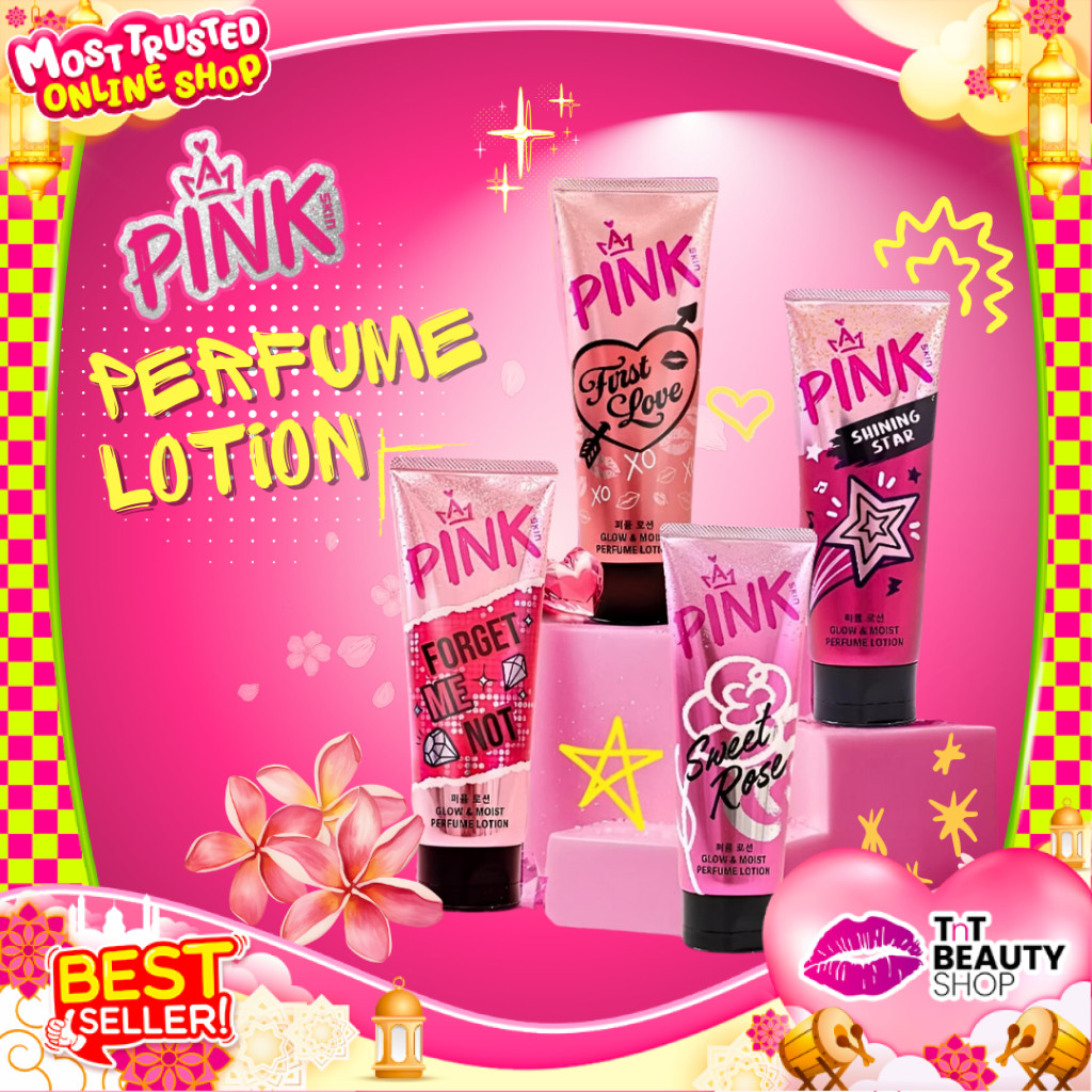 Jual Pink Skin BlackPink Body serum Perfume Lotion 70ml Series | TnT ...