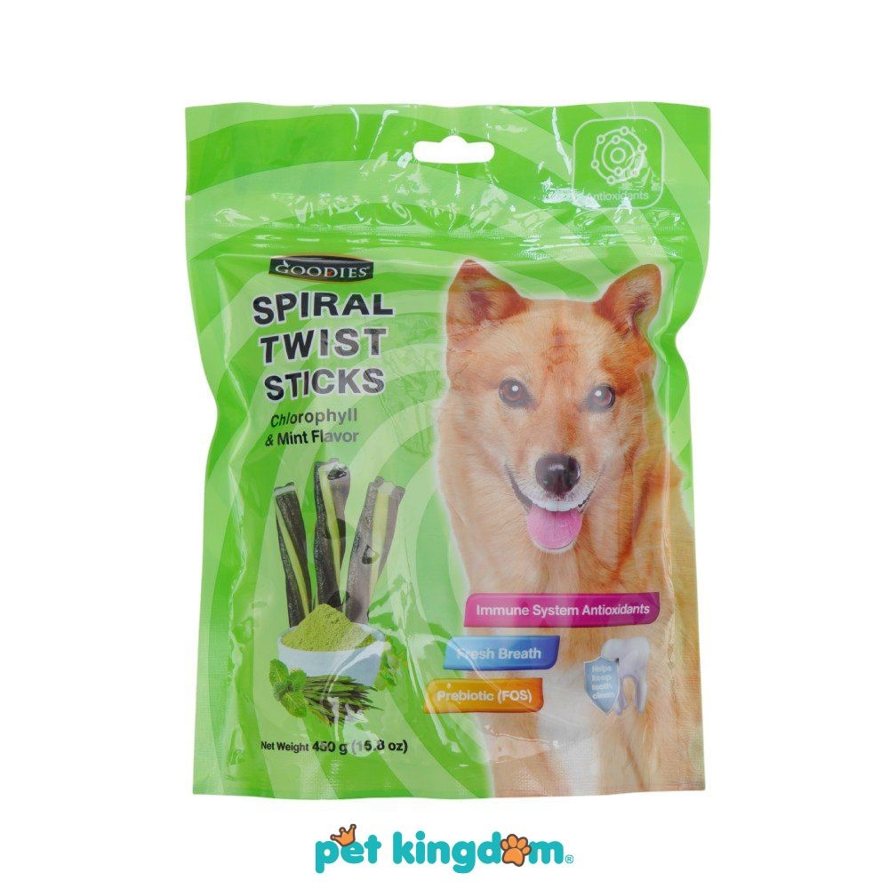 Jual Pet Kingdom Goodies 450 gr Camilan Anjing Spiral Twist Sticks ...
