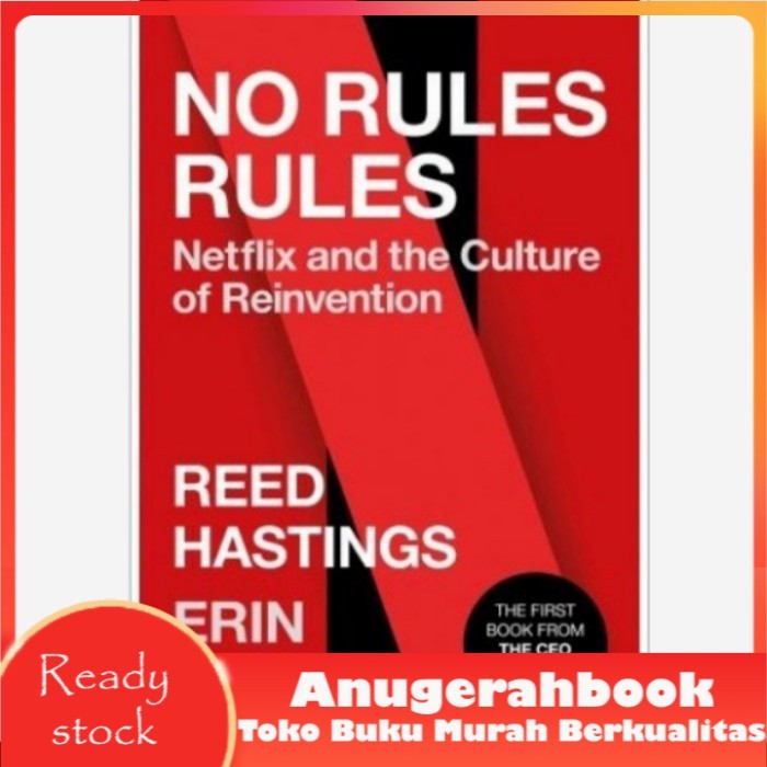 Jual PROMO No Rules Rules Netflix and the Culture of Reinvention A ...