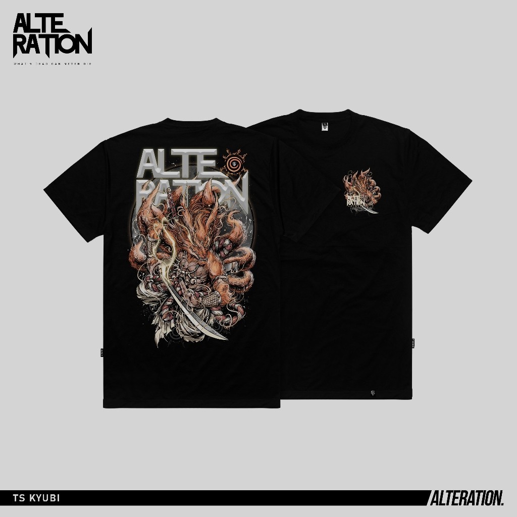 Jual ALCOTRA BALI Original ALTERARTION - TS KYUBI // T-SHIRT ALTERATION ...