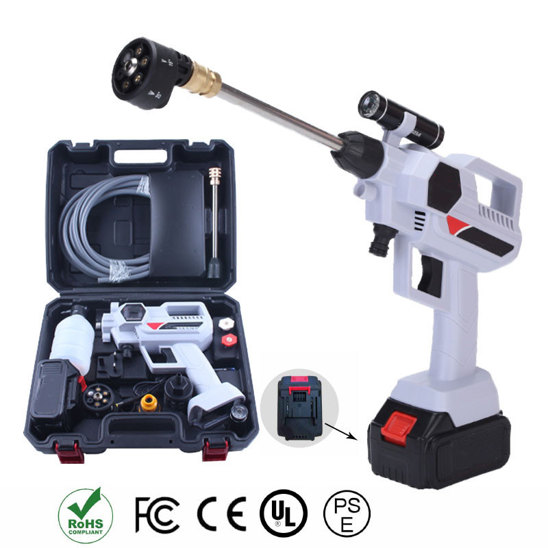 Jual High Pressure Car Washer 6in1 Multiple Car Wash Equipment Portable ...