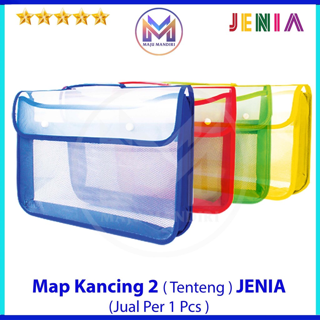 Jual Map Plastik Kancing 2 / Tas Dokumen Tenteng | Shopee Indonesia