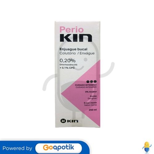 Jual Periokin Mouthwash 250 Ml Botol | Shopee Indonesia