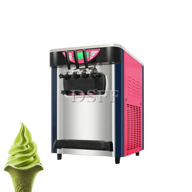 Jual Automatic Cleaning Soft Ice Cream Machine, Commercial Sundae ...