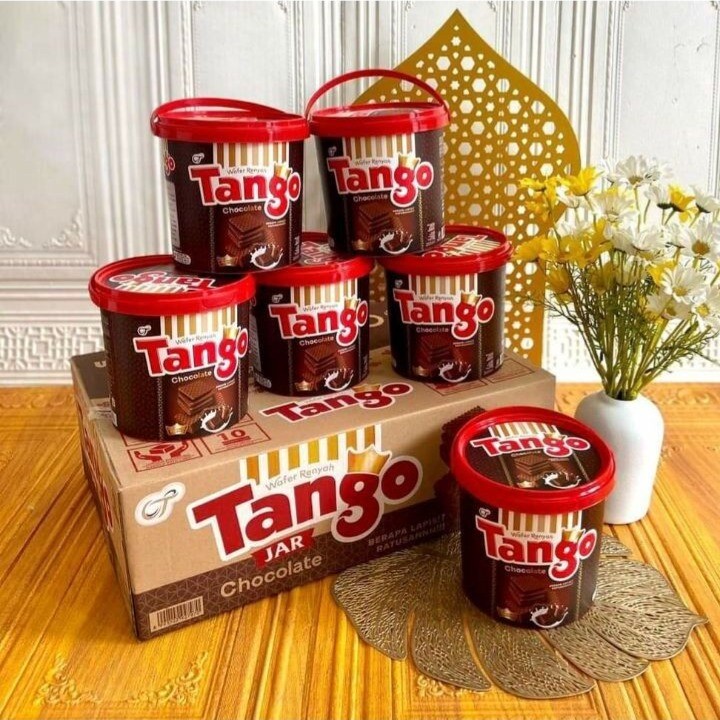 Jual Tango Wafer / Wafer Tango Jar Rasa Coklat 240gr Bisa Ecer Dan ...