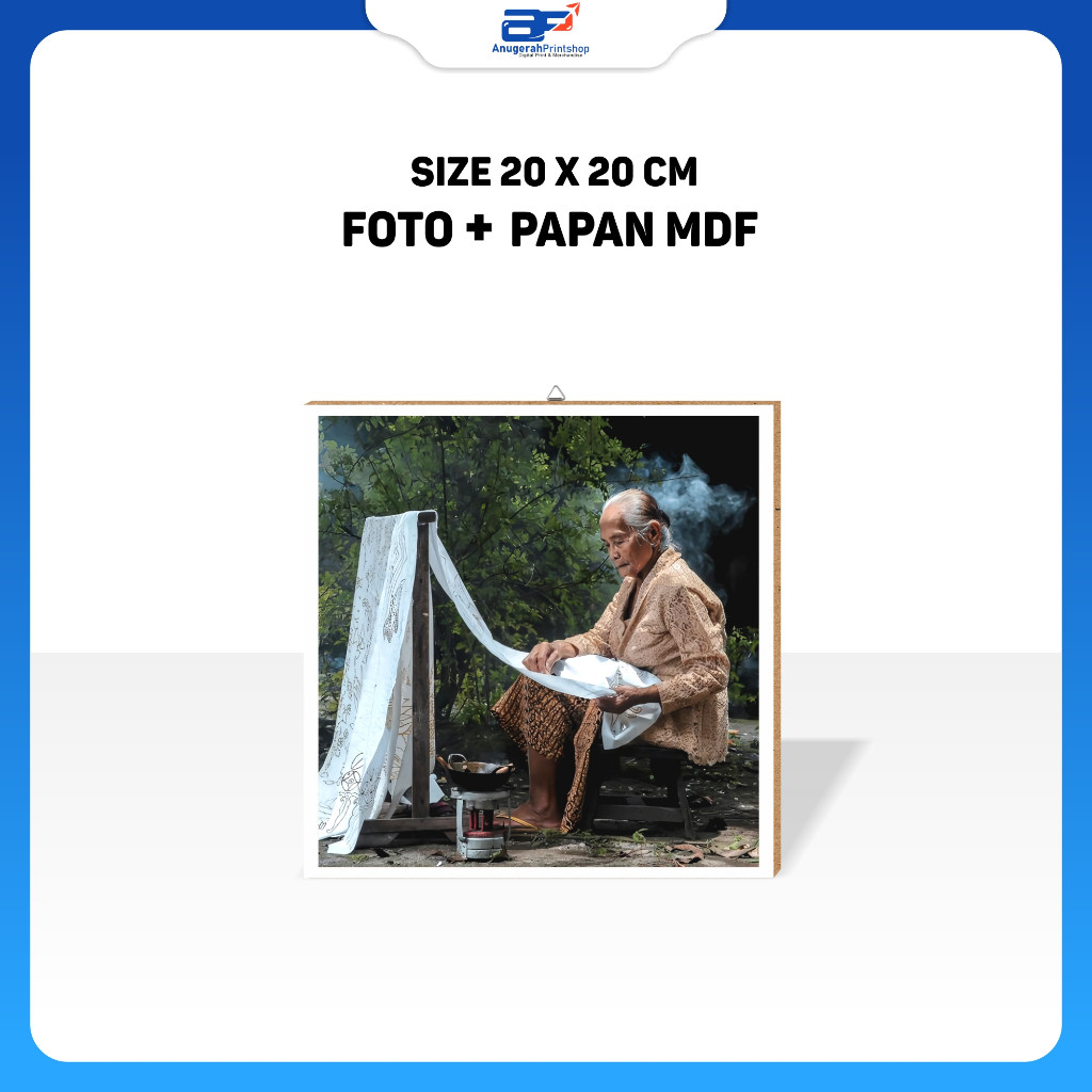 Jual CETAK FOTO CUSTOM UKURAN 20X20 / 20X30 CM CM MEDIA PAPAN MDF ...