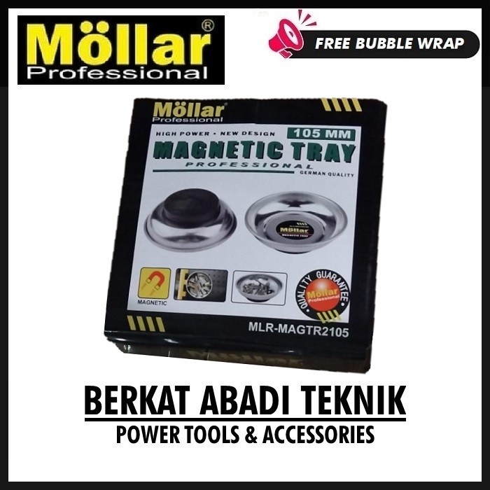 Jual MOLLAR Magnetic Tray Bowl Mangkok 105mm 2 Inch Wadah Baut Magnet ...