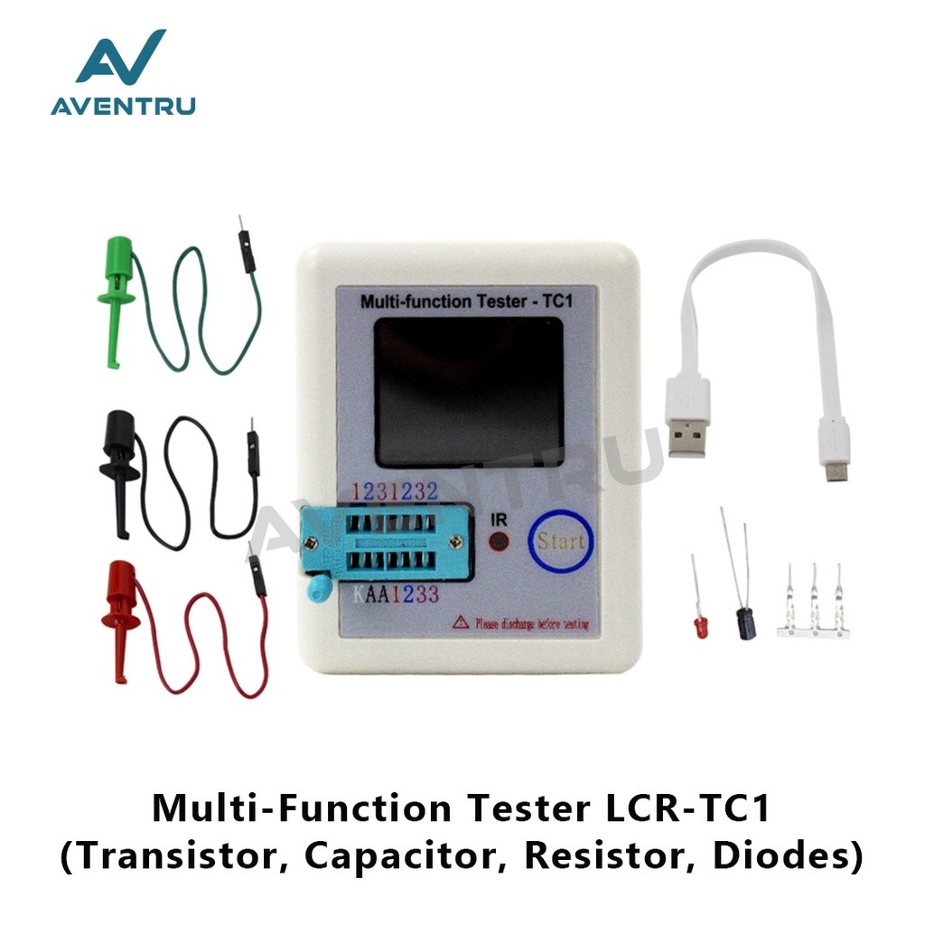 Jual LCR-TC1 Component Tester Diode Triode Capacitor Resistor ...