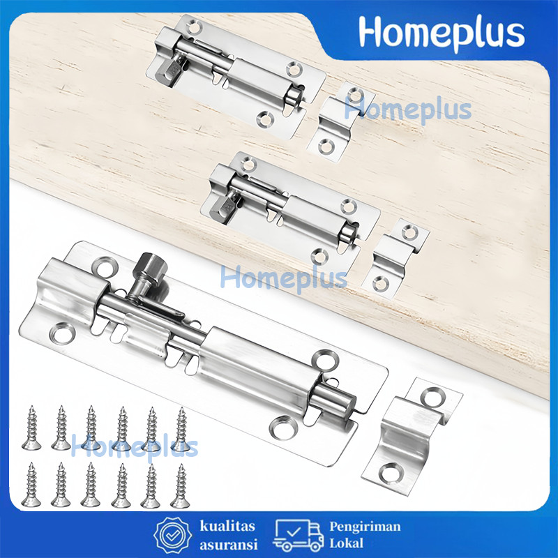 Jual Grendel Pintu Stainless / Stainless Stanlis Tebal Selot / Slot ...