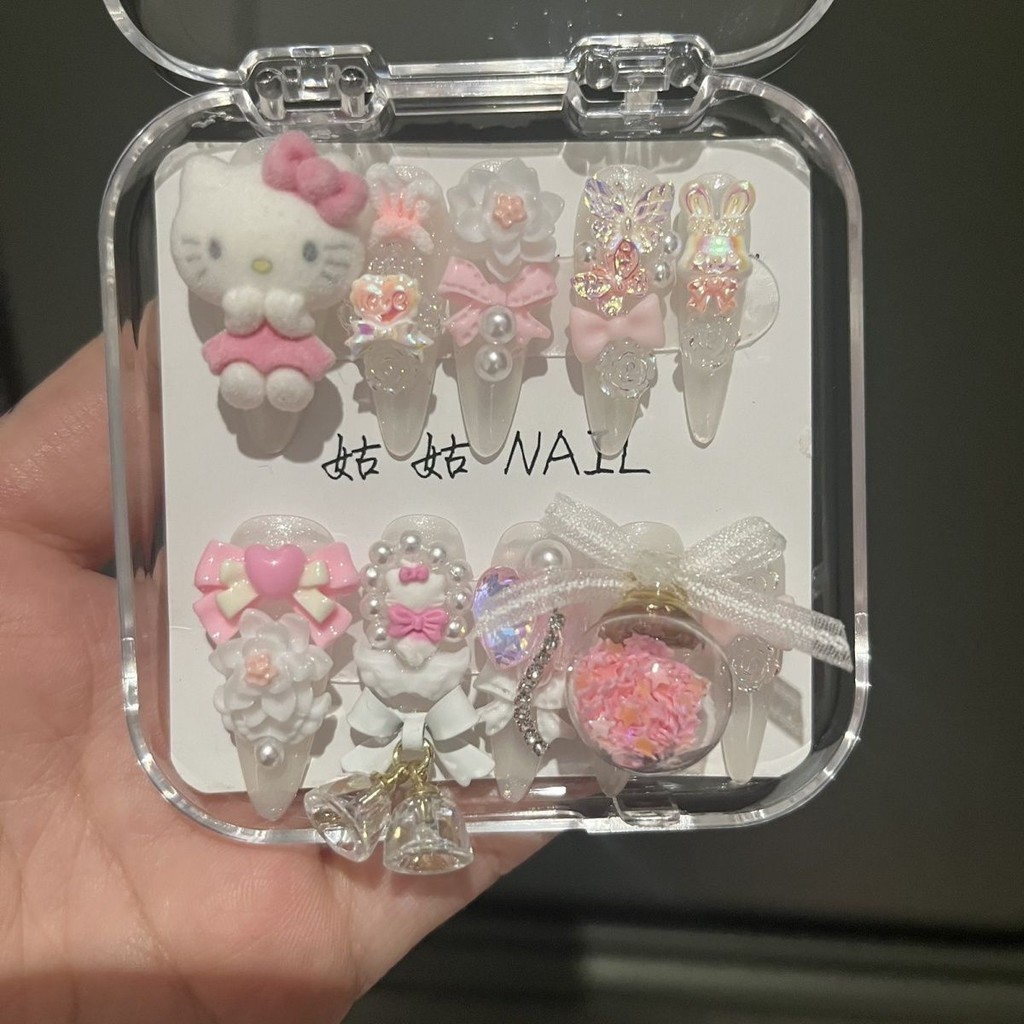 Jual Handmade Wearing Armor Cartoon Hello Kitty Cute Style Wearing ...