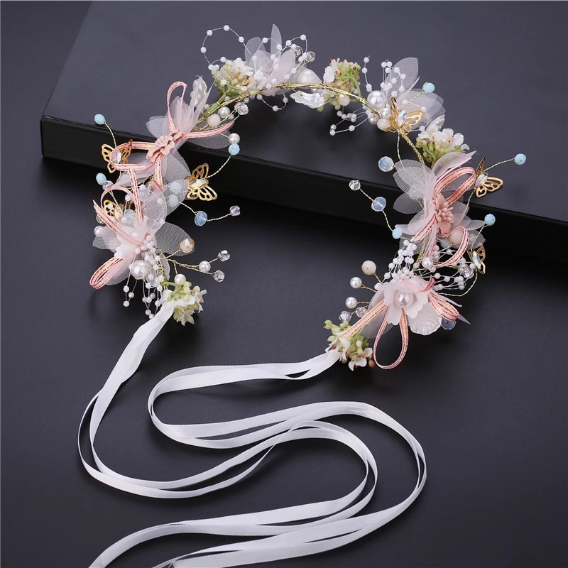Jual Flowly Mahkota Bunga Mutiara - Headpiece Hiasan Hijab / Kepala ...