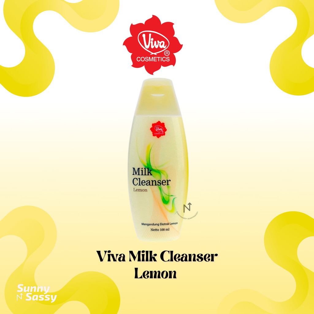 Jual Viva Milk Cleanser Lemon (100 ml & 200 ml) | Shopee Indonesia