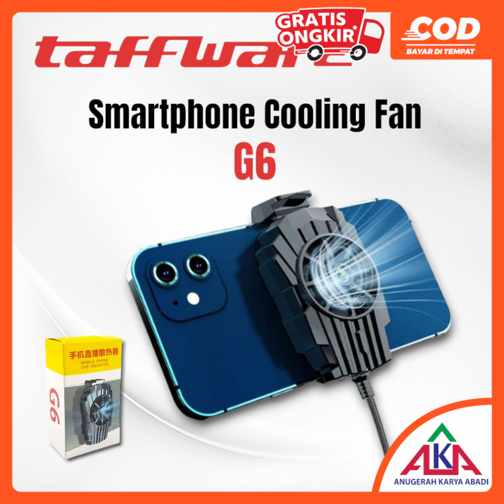 Jual TAFFGO G6 Kipas Pendingin Handphone Cooling Gaming Cooler Radiator ...