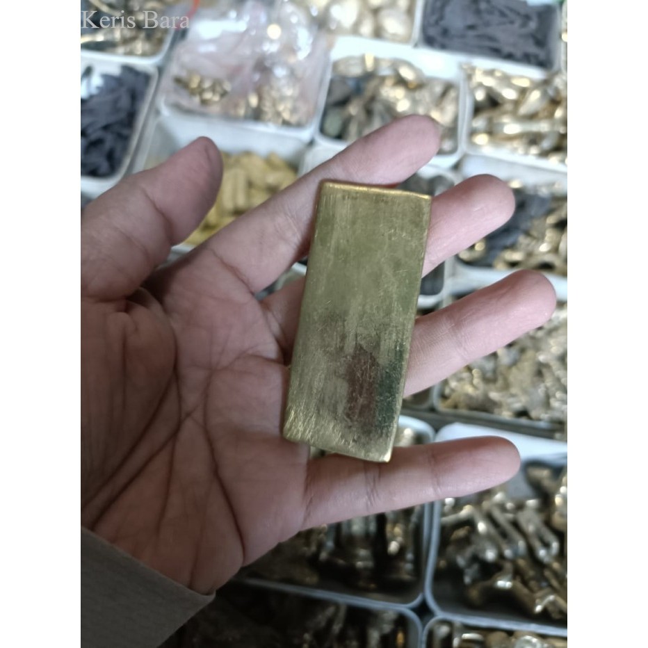 Jual emas batangan kuningan sari ori sepuh majapahit milik gajahmada bk ...