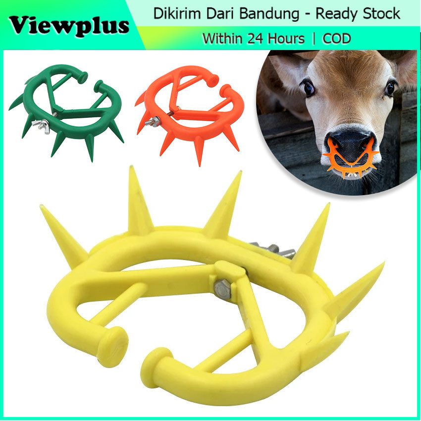 Jual Alat Penyapih Anak Sapi Kerbau Kuda / Calf Weaner Nose Ring ...