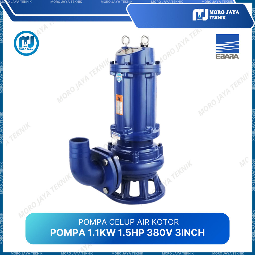 Jual Pompa Celup Air Limbah 1.1Kw 1.5HP 380V 3inch Pompa Celup Air ...