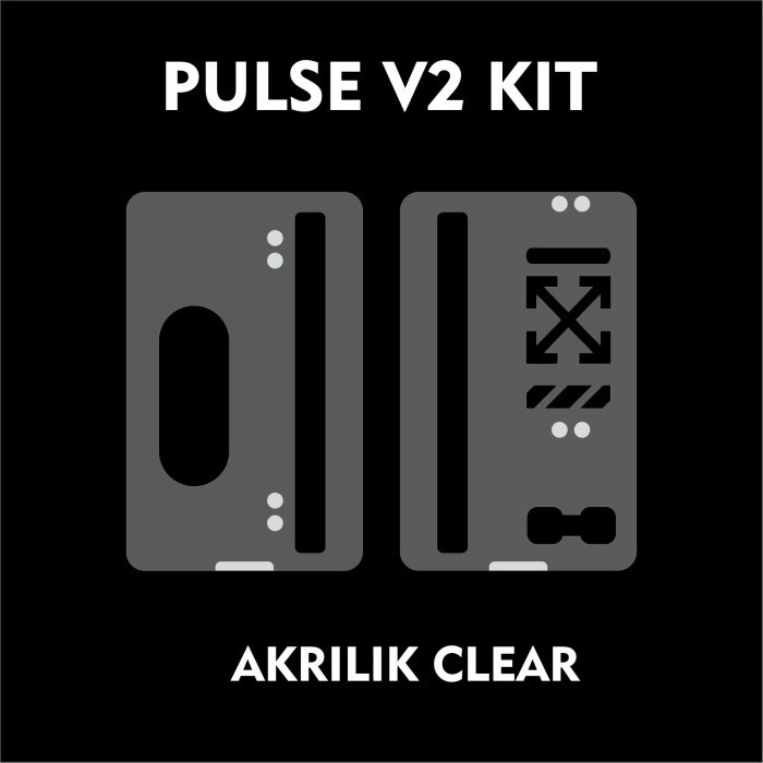 Jual Backdoor Pulse AIO V2 KIT / V2 Terbaru Panel Akrilik Clear - PULSE ...