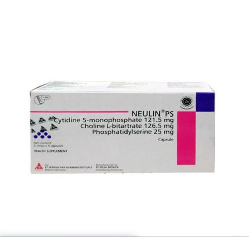 Jual Neulin PS / 30 kapsul -- Suplemen Makanan dan Multivitamin Otak ...