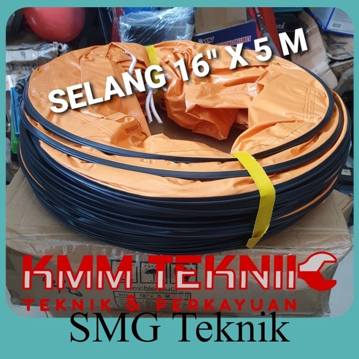 Jual Berkualitas SELANG BLOWER FAN VENTILATOR 16" X 5 M 5M 16 INCH ...