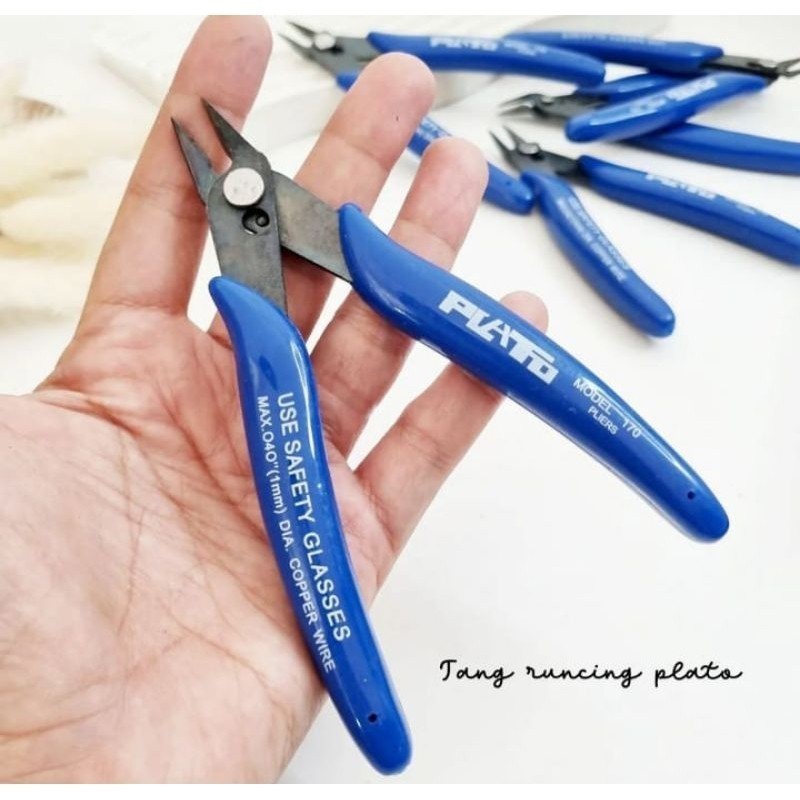 Jual Tang Potong Kawat/Senar/Benang Tang Plato Wire Cutter Harga 1 pcs ...