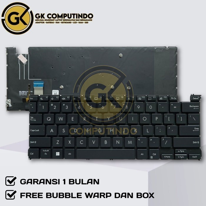 Jual Keyboard Asus Zenbook 14 OLED UX3402 UX3402Z UX3402ZA UX3402VA ...