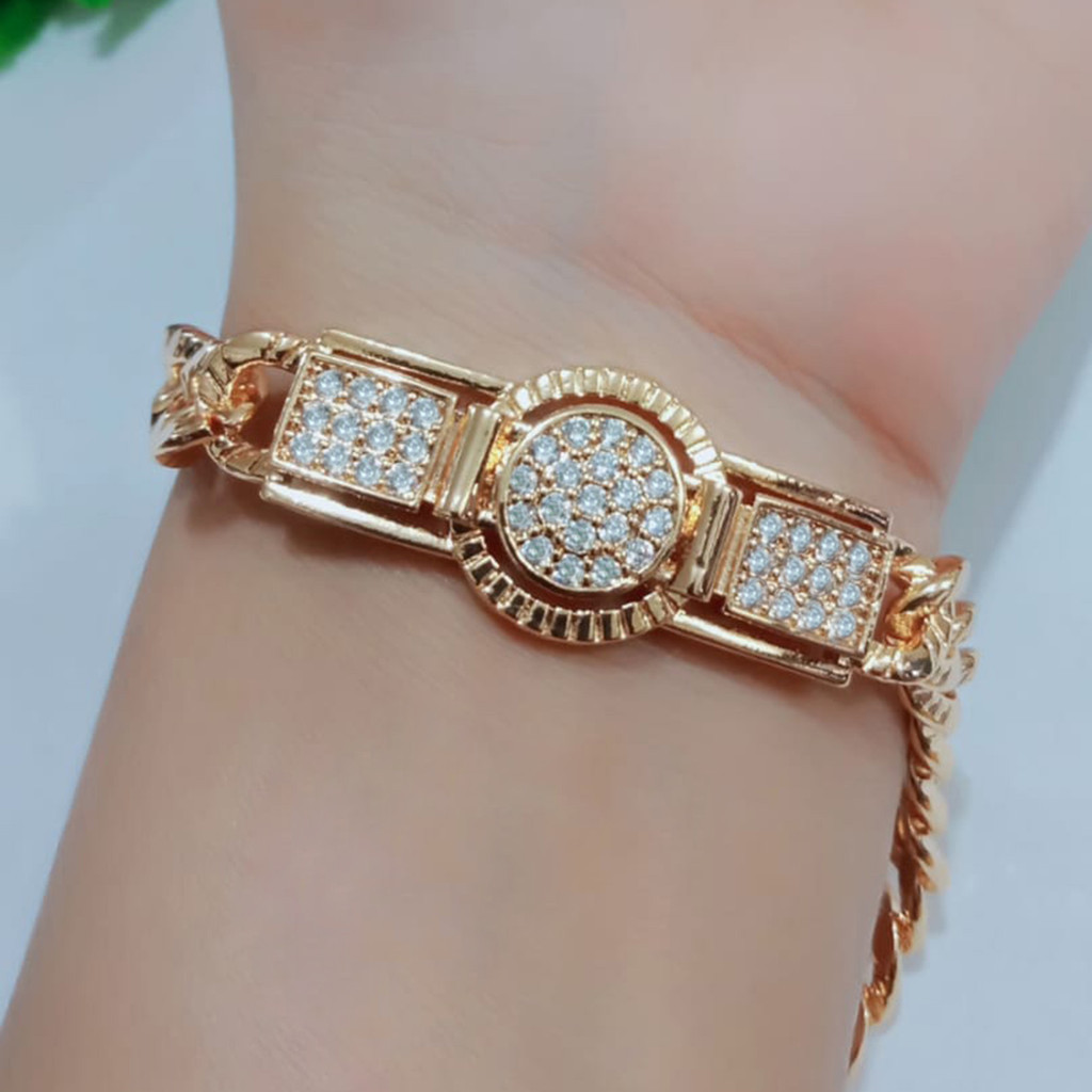 Jual Acc Permata Gelang wanita Cantik model Purbalingga gold Ga18(6 ...