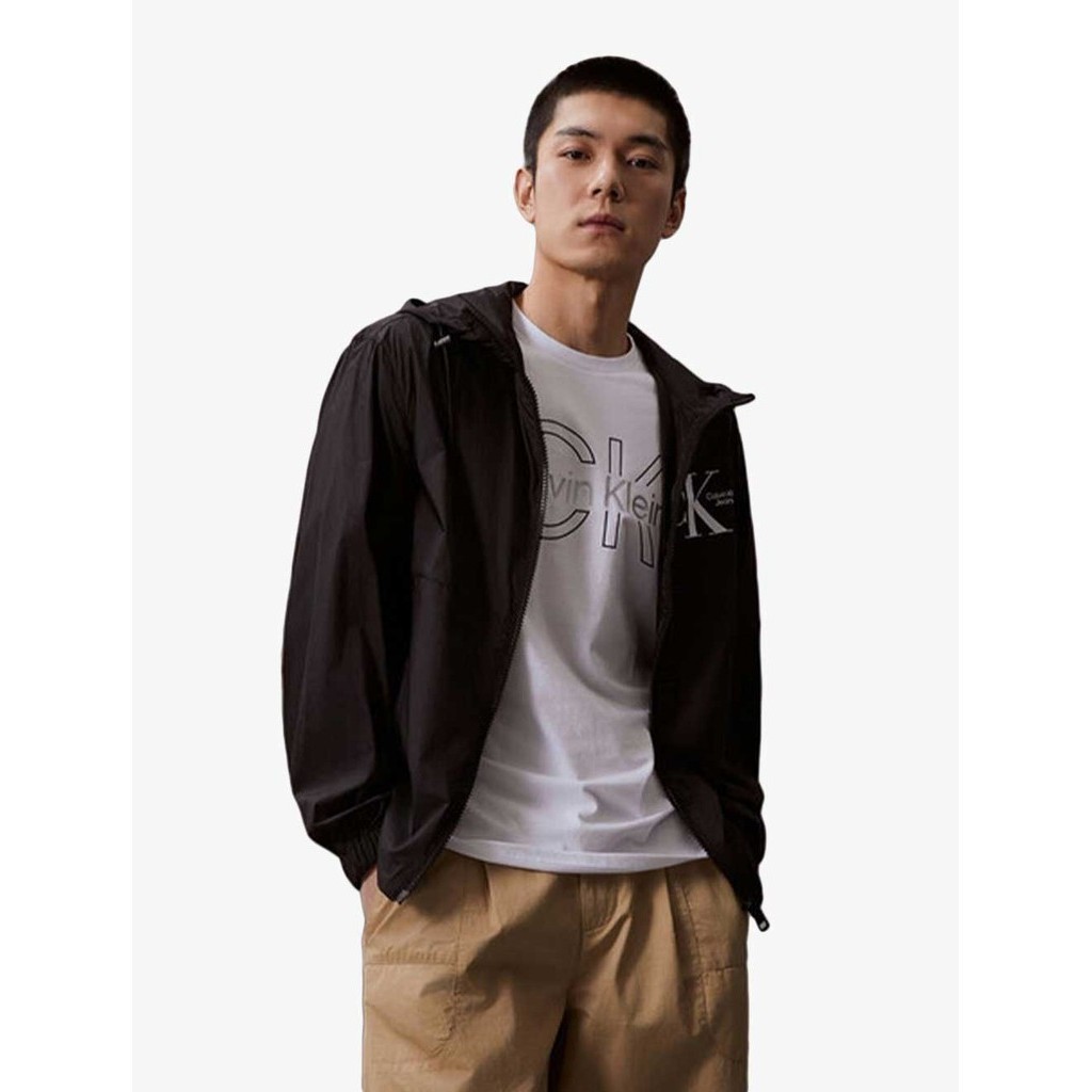 Jual CALVIN KLEIN JEANS - INSTITUTIONAL LOGO WINDBREAKER JACKET ...