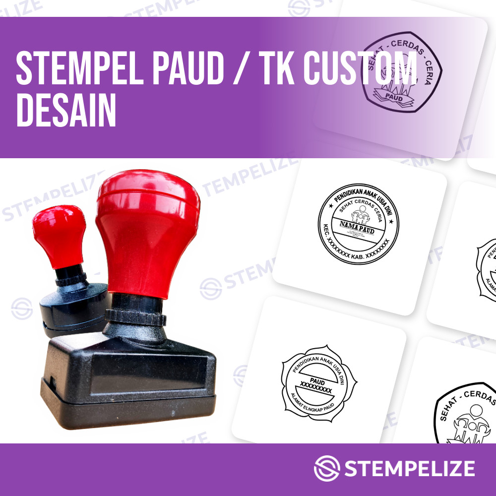 Jual Stempel Paud / TK Custom Desain | Shopee Indonesia