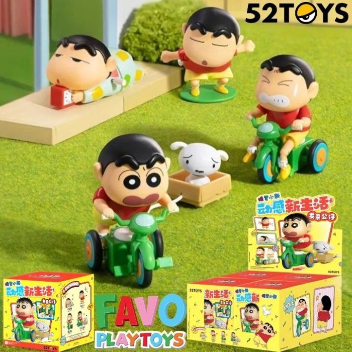 Jual 52TOYS Crayon ShinChan Dynamic Shin-Life Series Shin-chan Blind ...