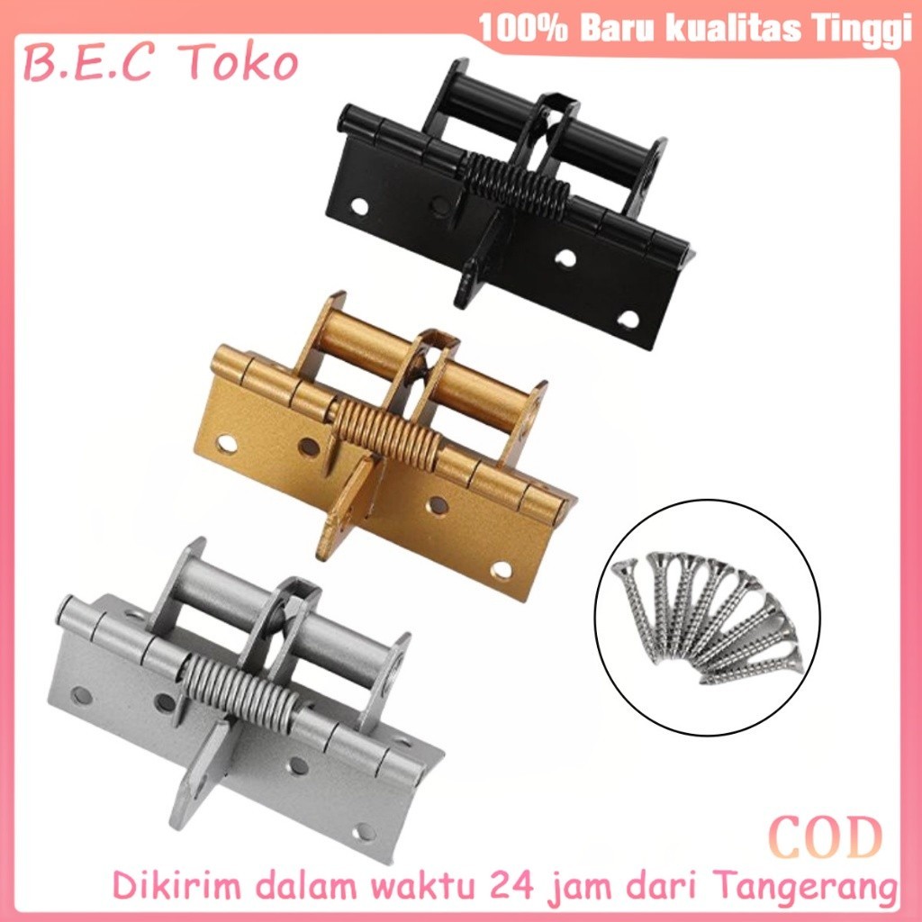 Jual Automatic Spring Door Closer Hinges/Engsel Penutup Pintu Rumah ...