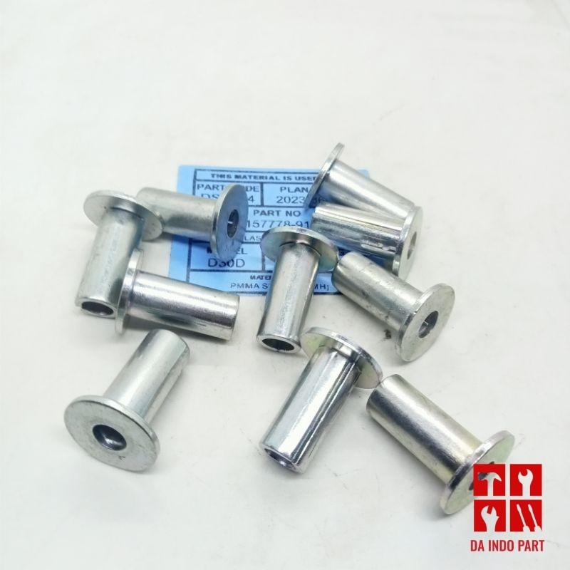 Jual RING BOS BOSH M6 BAUT 10 PANJANG 2,5CM bos body bagasi DA INDO ...