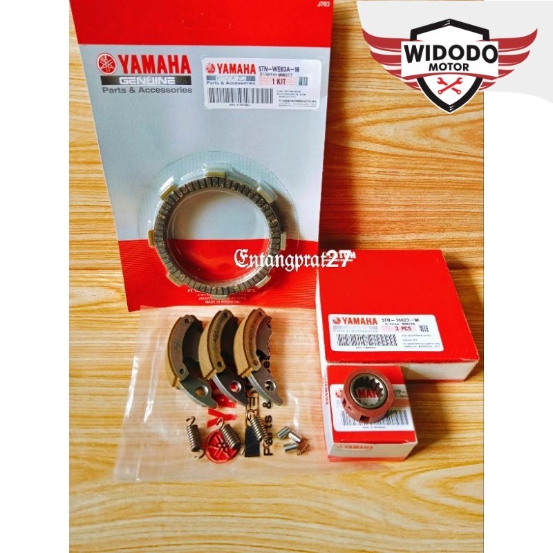 Jual Paket Kampas Ganda (3 Barang) + Plat kopling + Cage Yamaha Jupiter z/Jupiter z burhan/Vega ...