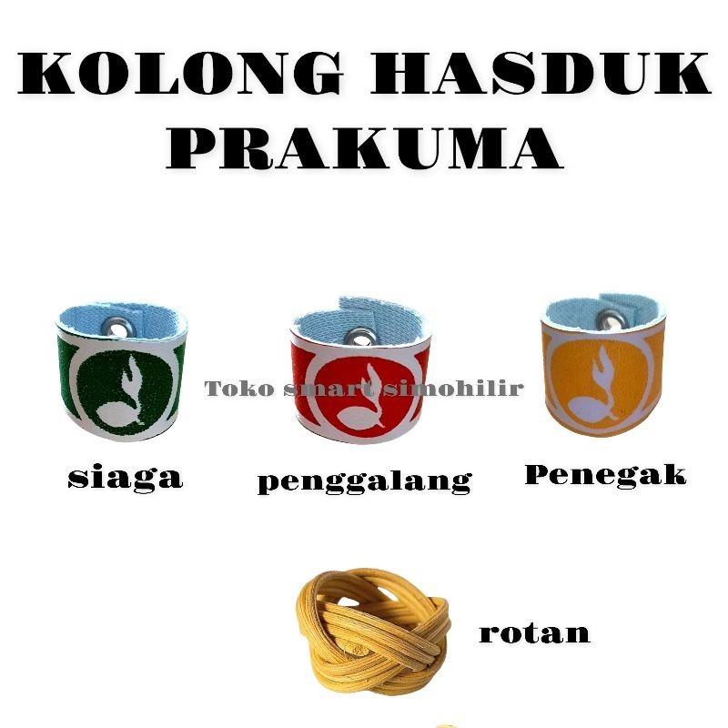 Jual KOLONG PRAMUKA KOLONG HASDUK SIAGA PENGGALANG PENEGAK ROTAN RING ...